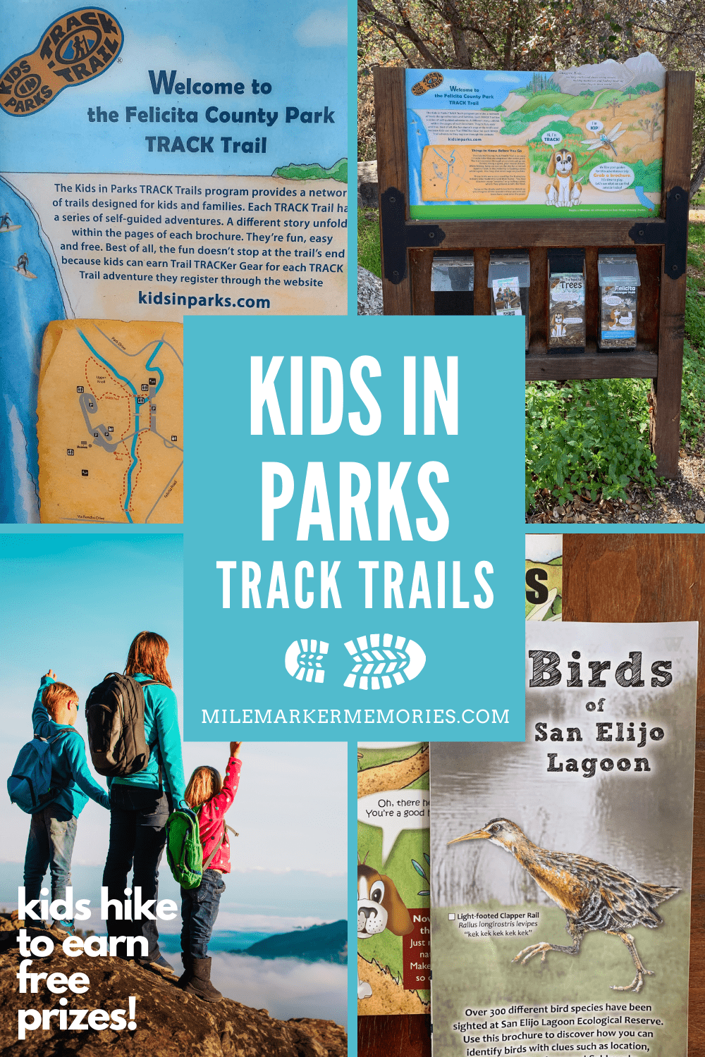 KIDS IN PARKS TRACK TRAILS - Mile Marker Memories
